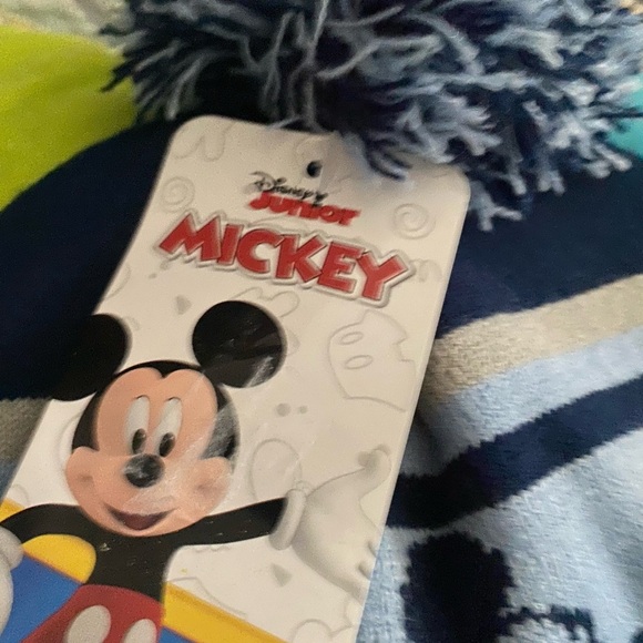 Disney | Other | Disney Blue Mickey Mouse Knit Hat | Poshmark